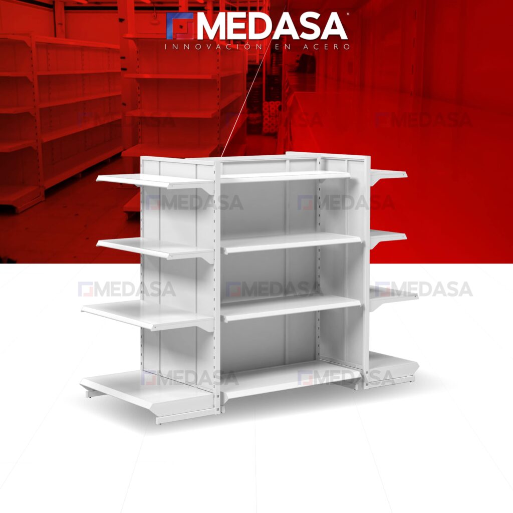 GONDOLA STANDAR DE 140 CM. X 160 CM.