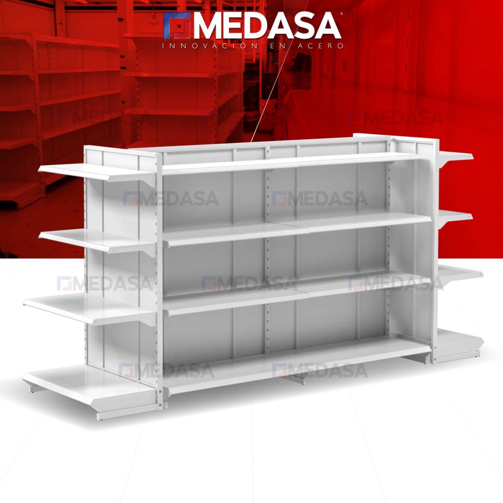GONDOLA STANDAR 140 CM. X 260 CM.
